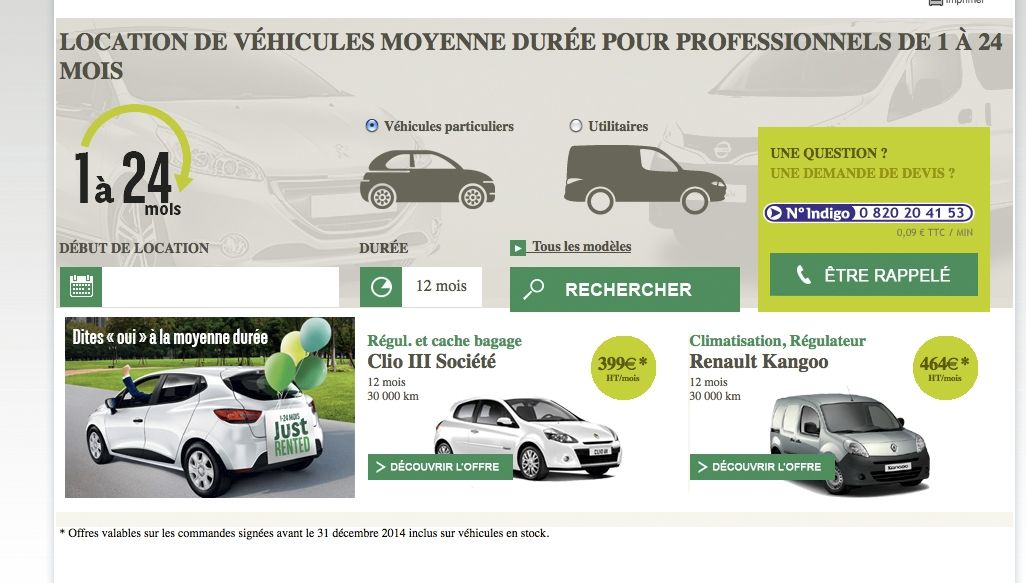 Arval France lance une offre de location moyenne durée